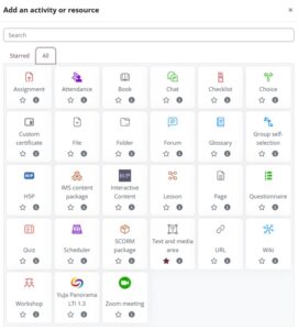 Moodle Activities | Cambrian College Teaching & Learning Innovation Hub